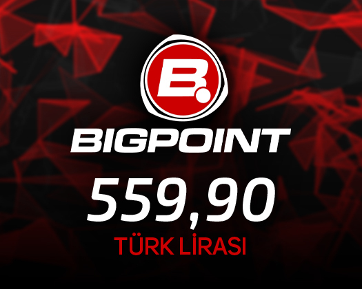 Bigpoint 559,90 TL Kupon Kodu Satın Al | GameSatış