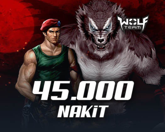 45.000 Wolfteam Nakit Satın Al - İndirimli 100.000 Joypara
