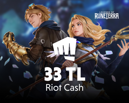 Legends of Runeterra 33 TL Riot Cash - 33 TL LoRa Satın AL