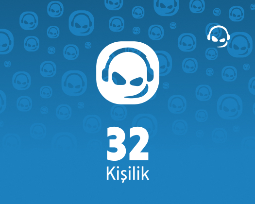 Teamspeak 3 - 32 Kişilik Server, Uygun Fiyata %100 Güvenilir