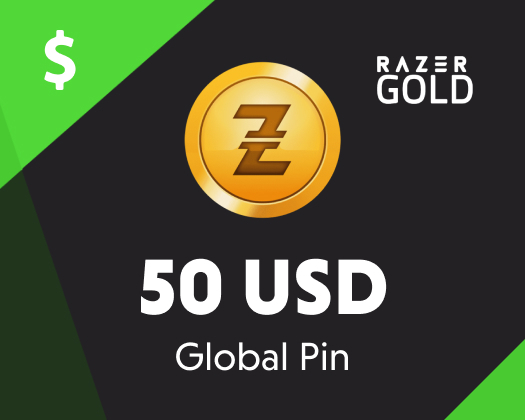50 Usd Razer Gold Global Pin Satın Al | GameSatış