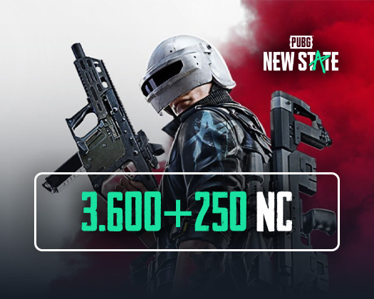 Pubg New State 3.600 + 250 NC Satın Al | GameSatış